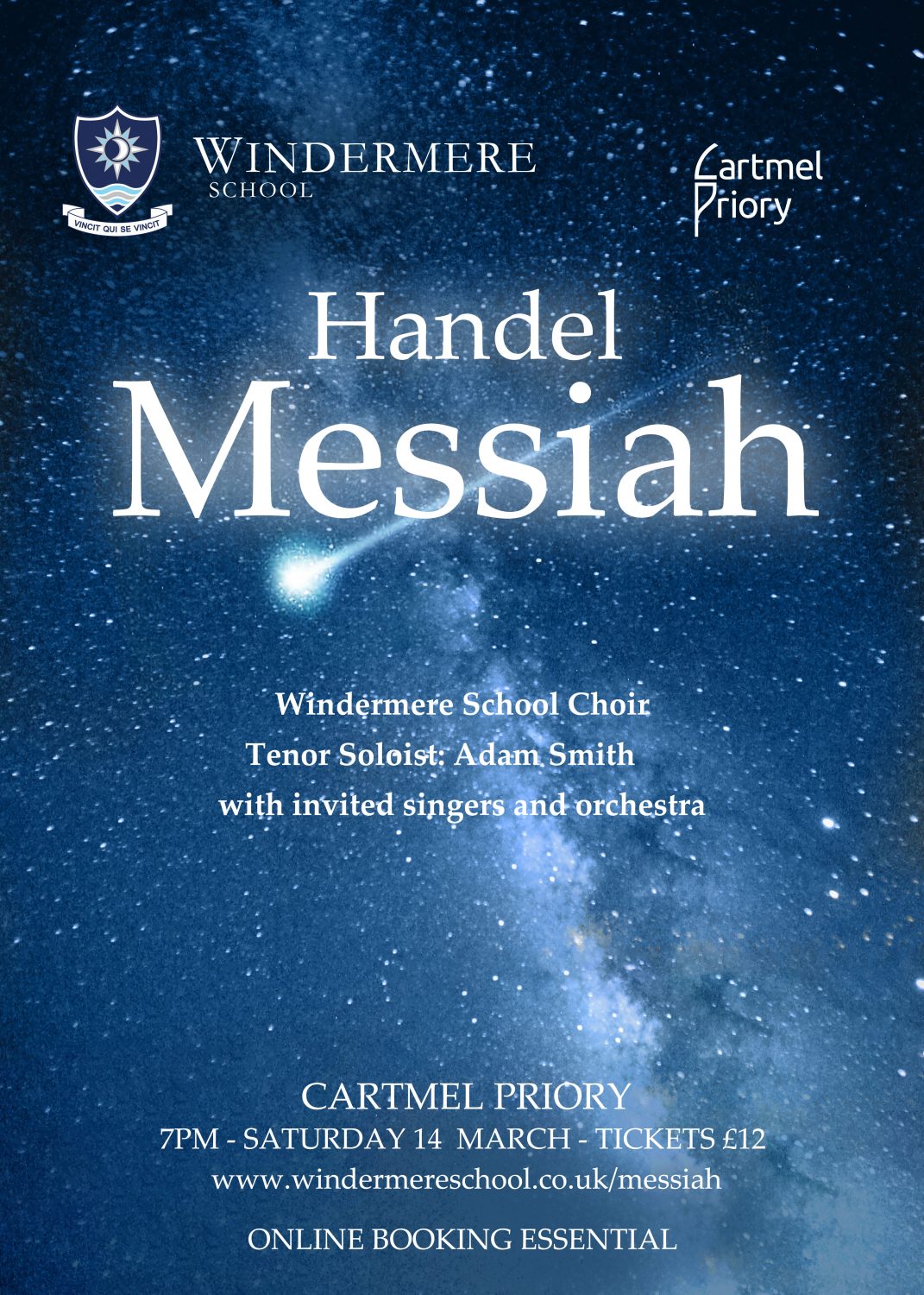 Messiah Poster - Cartmel Priory
